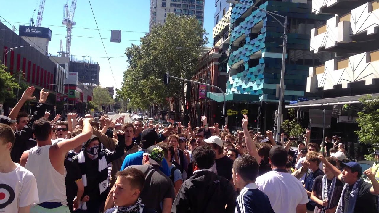 Melbourne Victory's Northern Terrace - YouTube