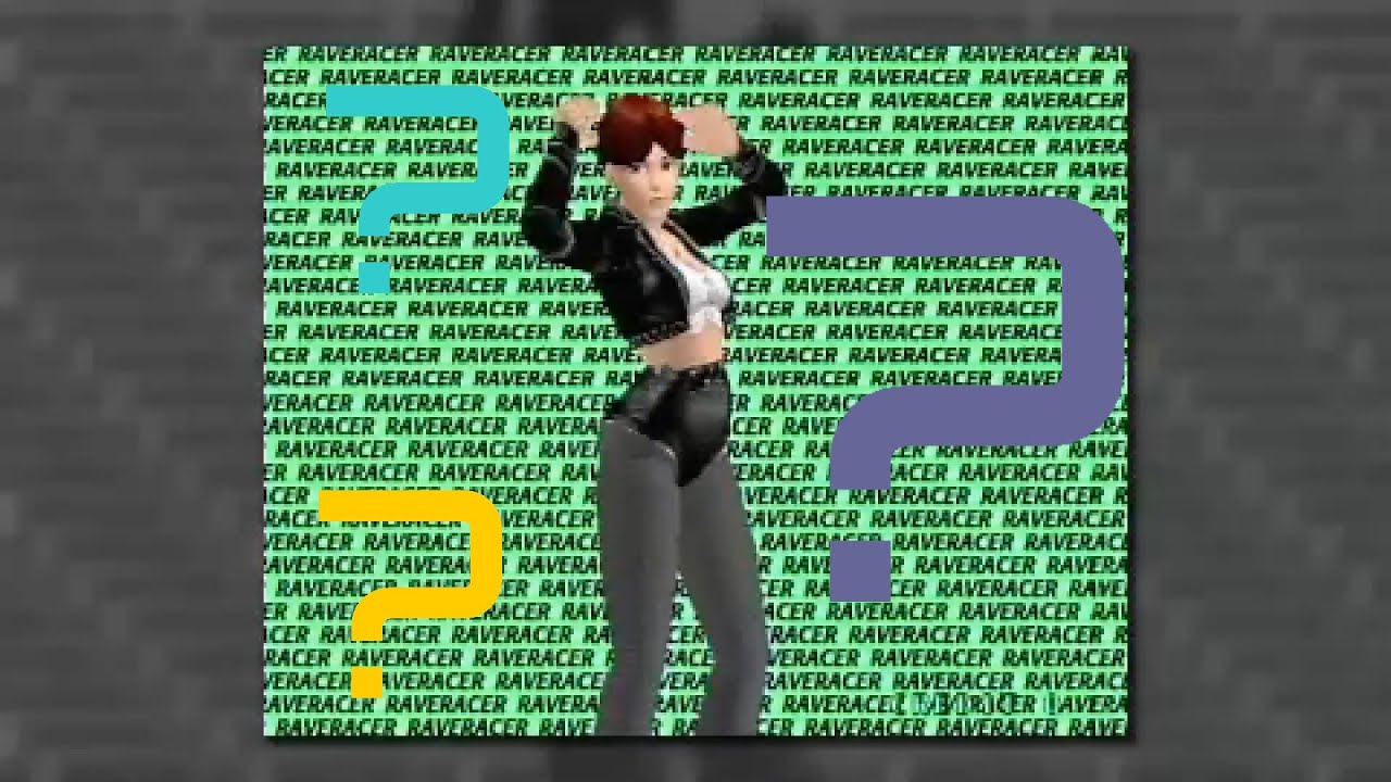 Ridge Racer 2 (PSP) - Mystery Girl in Rave Racer Demo - YouTube