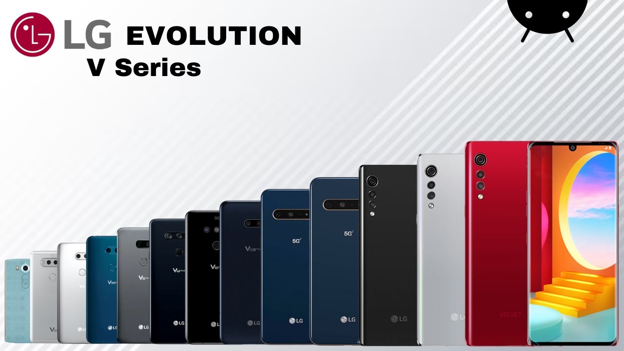 Evolution of LG V series | History of LG - YouTube