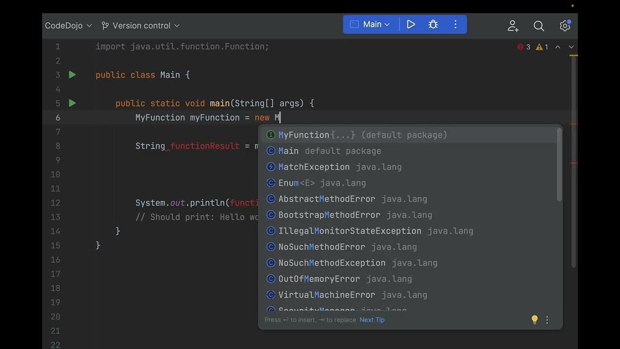[5] Java Dojo, SAM - Single Abstract Method - YouTube