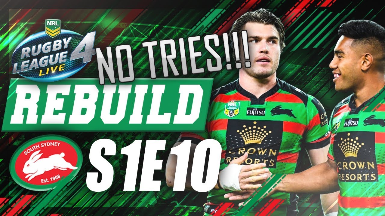 Rugby League Live 4 - REBUILD S1E10 - NO TRY ZONE! - YouTube