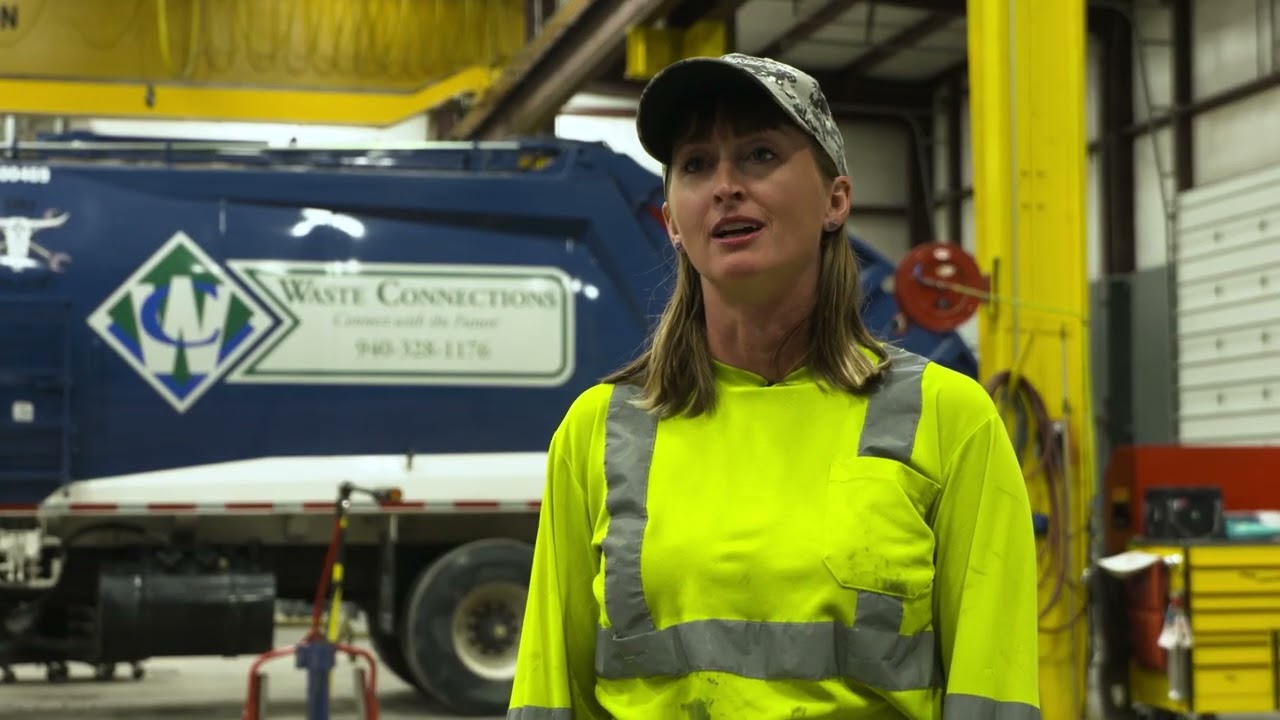 The Life Of A Waste Connections Driver - YouTube