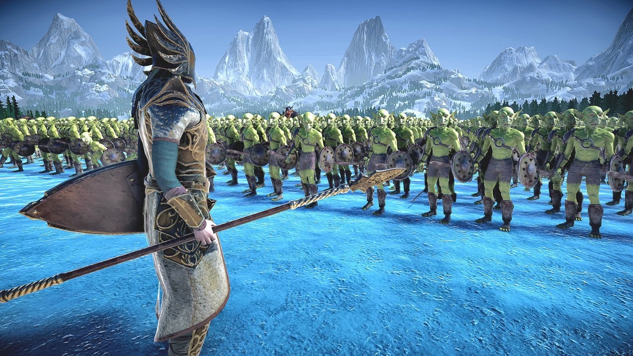 Elven Army vs Goblin Horde - UEBS 2 - YouTube