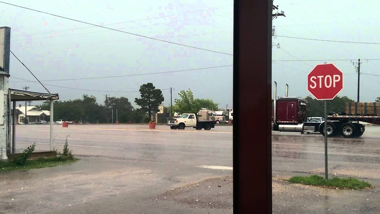 6/12/14 Evant, TX Hail - YouTube