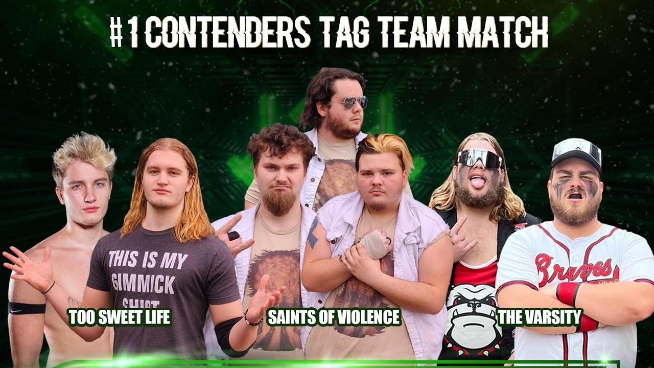 NLP #1 Tag Team Contenders Match: Too Sweet Life vs. The Varsity vs ...