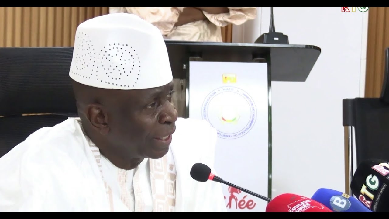 MATD / RENCONTRE LES PARTIS POLITIQUES. RTG GUINEE 224 - YouTube