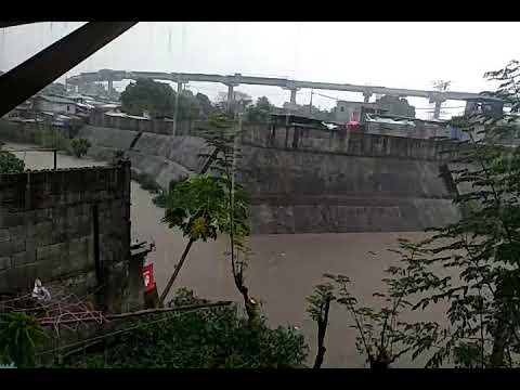 Tullahan river situation during thunderstorms @4: 33 pm - YouTube