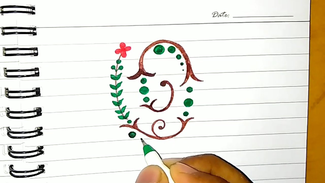 HOW TO WRITE LETTER "O" IN FANCY STYLE || MOST BEAUTIFUL ART LETTERING ...