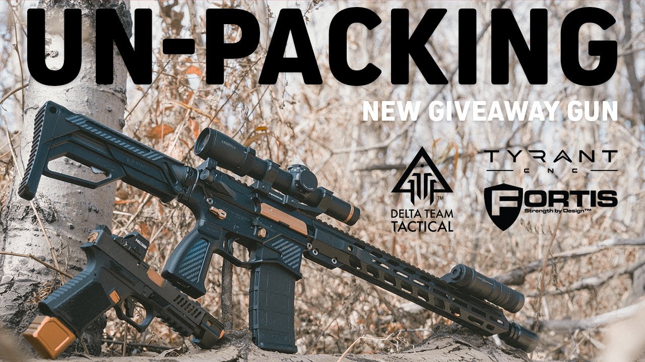 Unpacking The Fortis Mfg. And Tyrant Designs Ultimate Giveaway - YouTube
