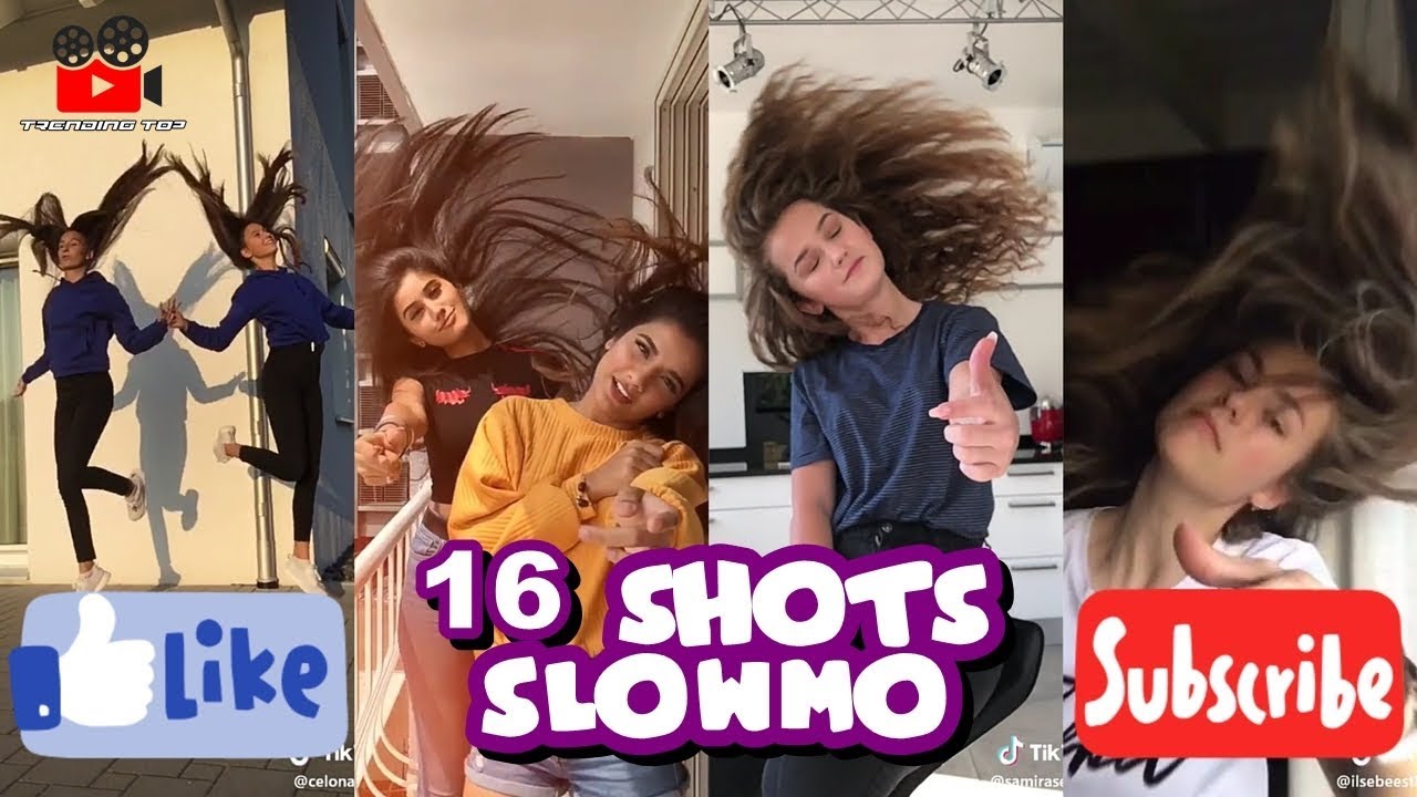 16 Shots Slowmo | Hair Flip | TikTok Slomo | Trending Top BD - YouTube