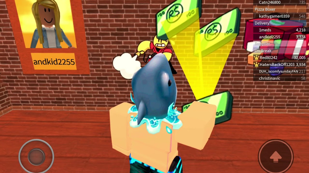 Jimmy plays work at a pizza place (Roblox) - YouTube