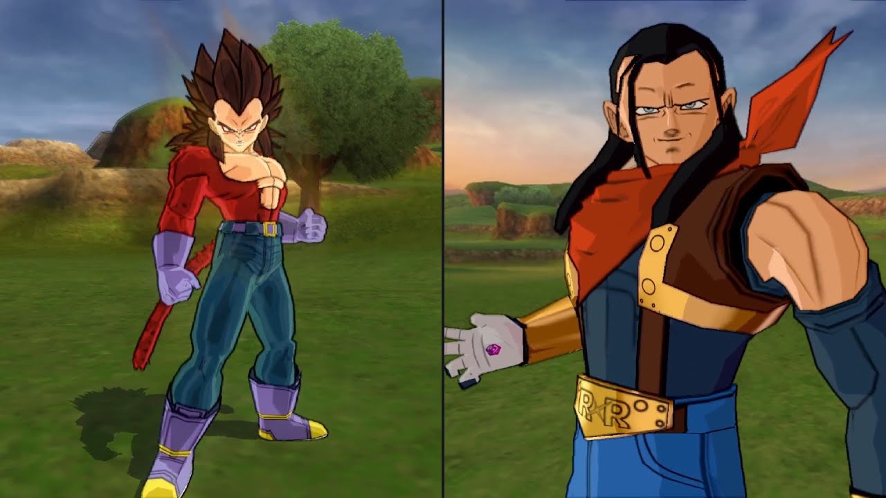 VEGETA VS SUPER 17 DBZ BUDOKAI TENKAICHI 4 (MOD BT4 BETA 13) - YouTube