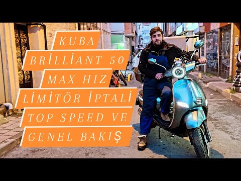 BRİLLİANT 50 MAX HIZ LİMİTÖRÜ İPTALİ DETAYLI İNCELME VE TOP SPEED