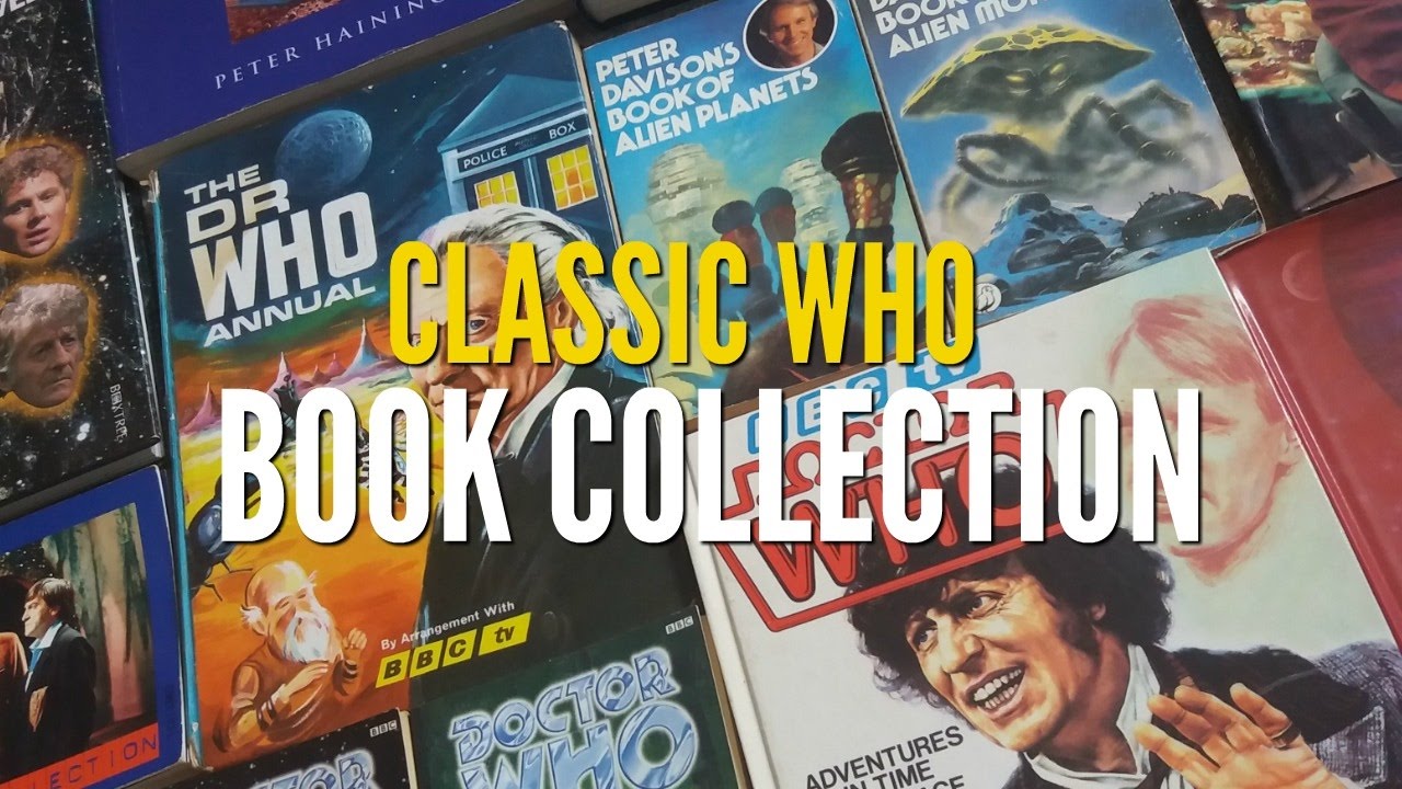 Doctor Who Book Collection (Part 1): Classic Who Books - YouTube
