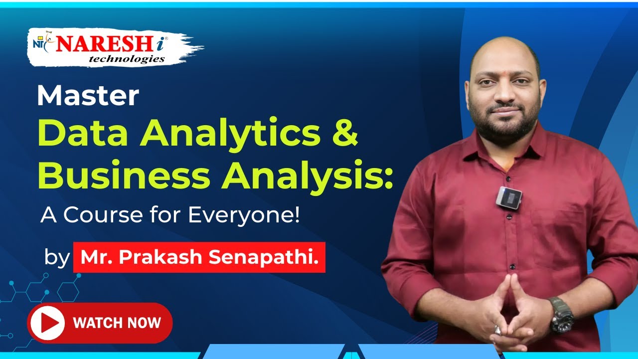 Master Data Analytics & Business Analysis A Course for Everyone ...