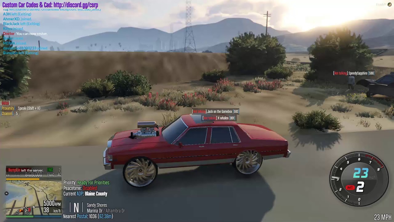 gta5 FiveM carolina state rp (CSRP) - YouTube