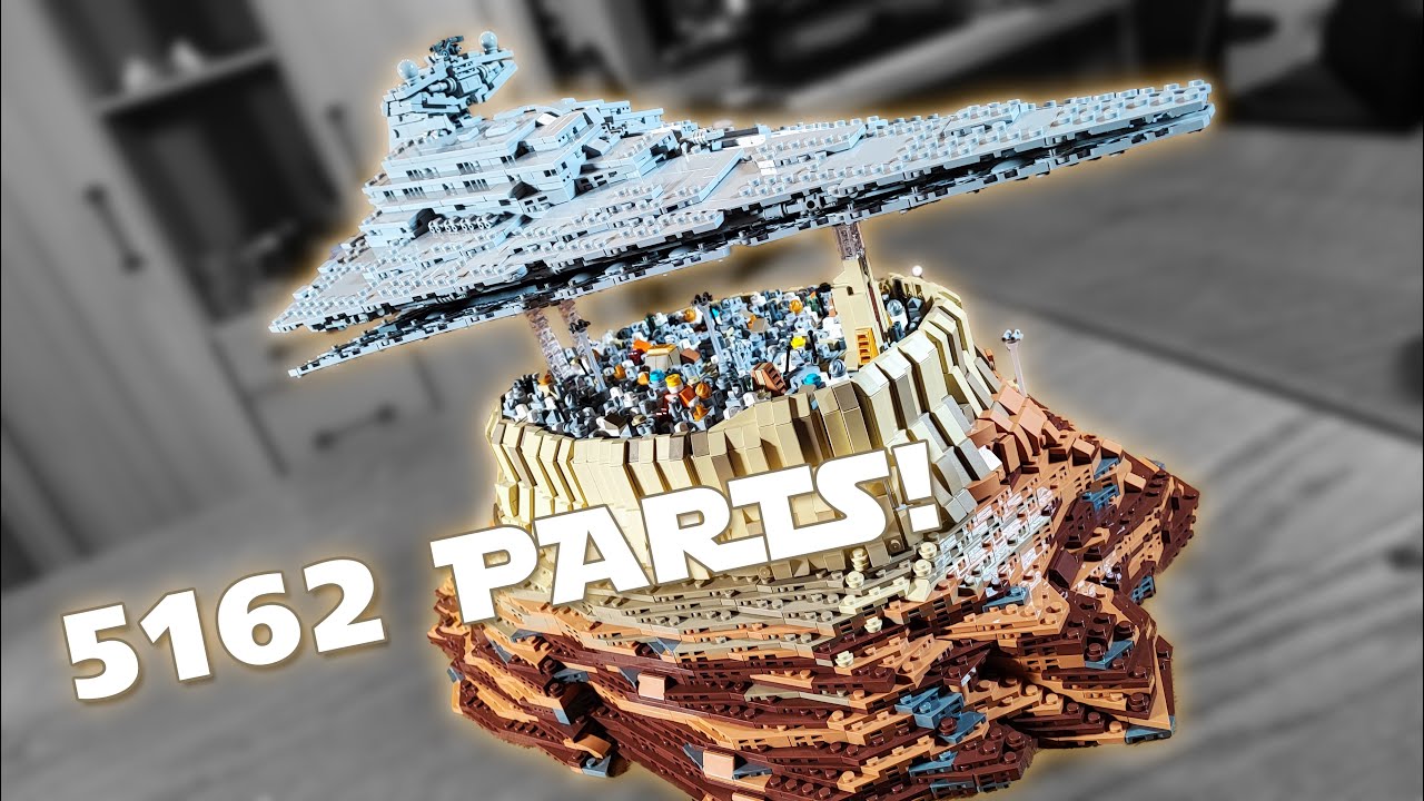 Building the Epic Rogue One Star Destroyer – Mould King 5162+ Pieces ...