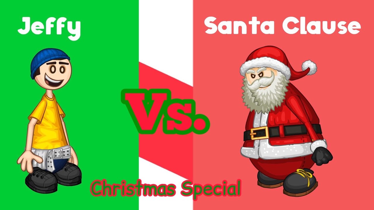 Jeffy Vs. Santa Clause 🎅🏻 (Christmas Special) (Papa Louie Pals Version ...