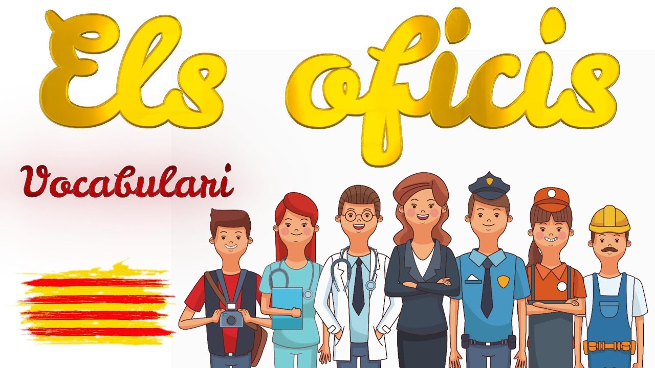 Vocabulari ELS OFICIS en Català | Vocabulario LOS OFICIOS en catalán ...