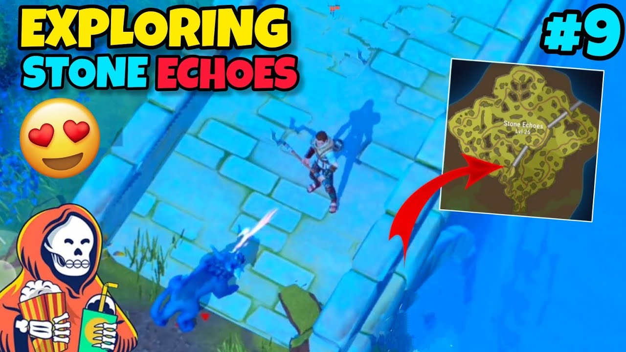 EXPLORING STONE ECHOES AREA || AMIKIN SURVIVAL GAMEPLAY #9 - YouTube