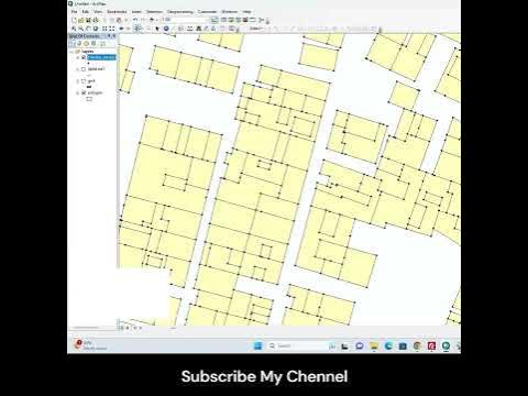 How to Convert Features Vertices To Point in ArcGIS 10.8 #qgis3 #gis #map #arcmap #arcgispro ...