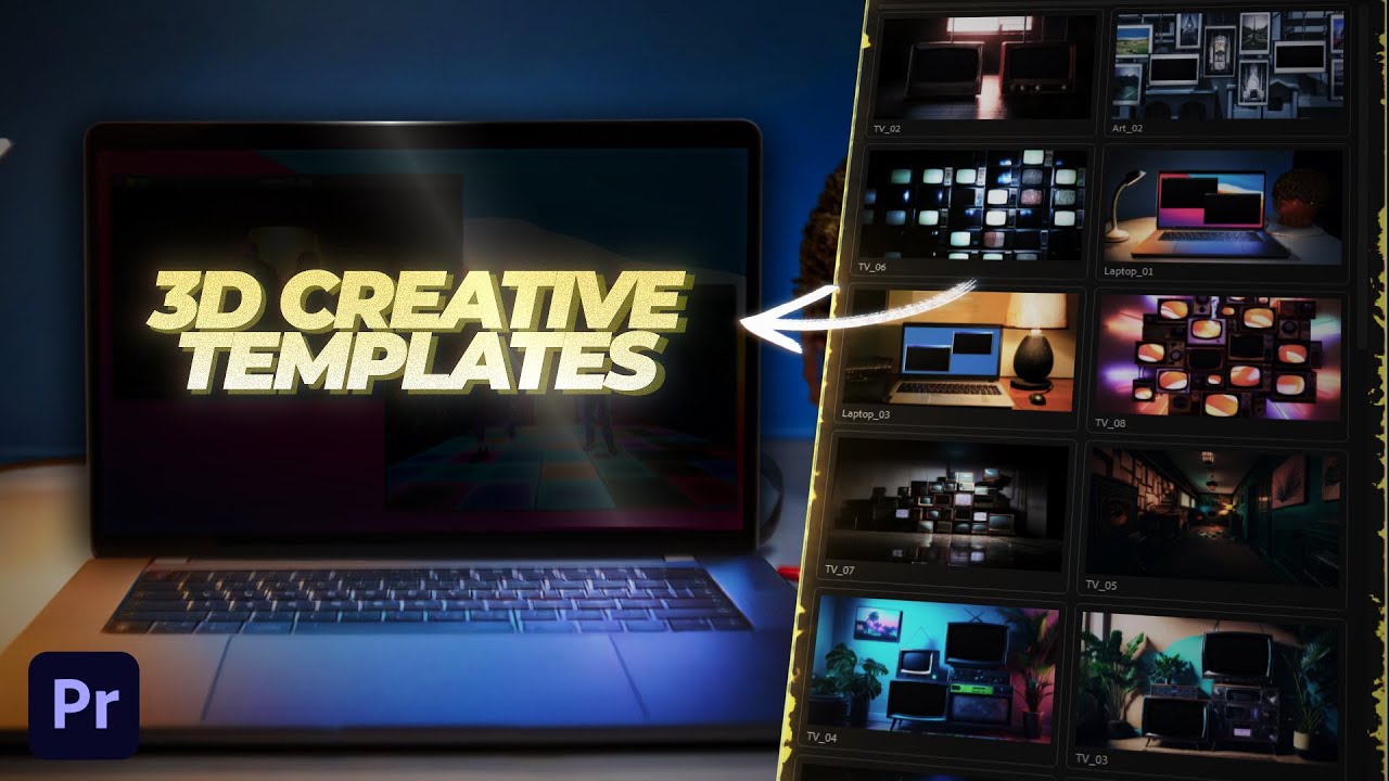 Creative 3D Transitions for Premiere Pro – Elevate Your Edits ! - YouTube