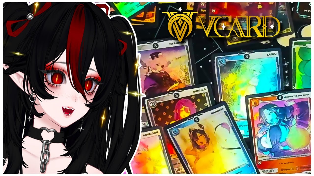 VCARD PACK OPENING HAND CAM STREAM!! VCARD RELEASE DAY! | VCard - YouTube