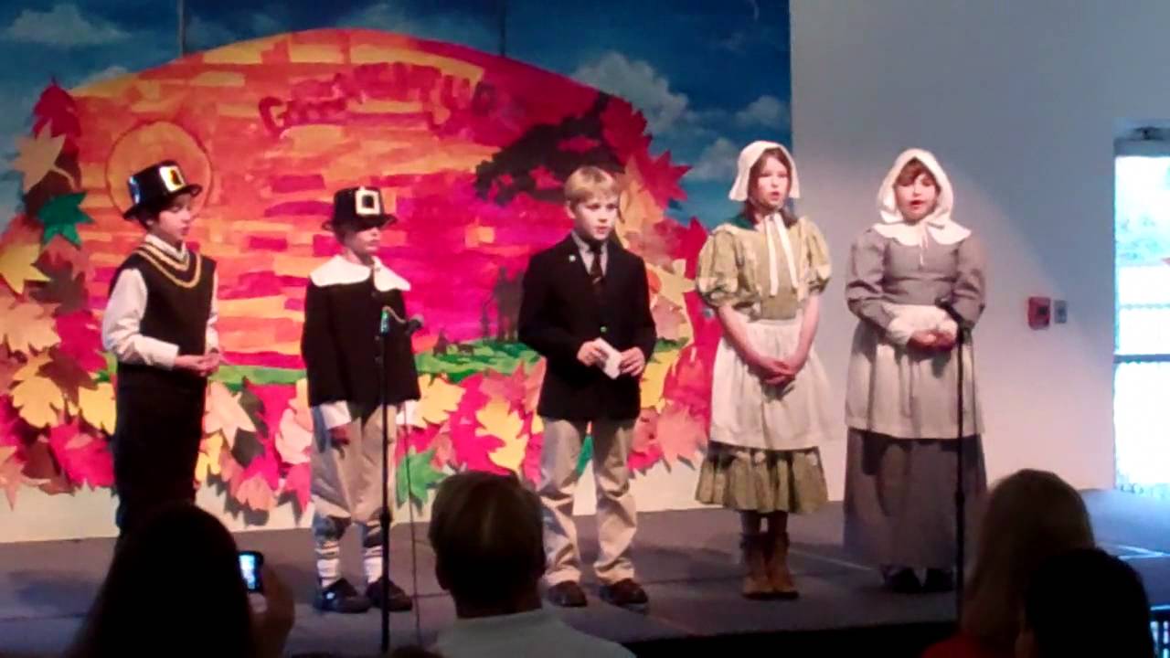 Lower School Thanksgiving Play - YouTube