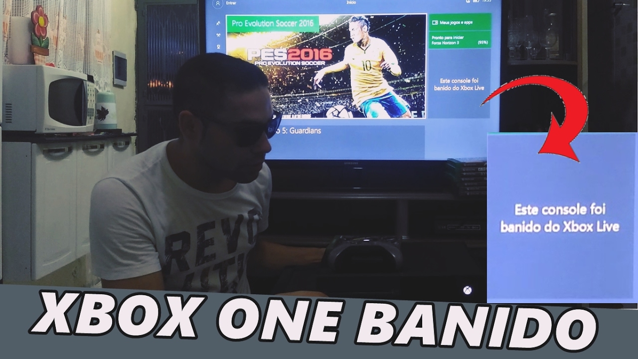 ESTOU COM UM XBOX ONE BANIDO VEJA O POR QUE. E EVITE ESSE PROBLEMA ...