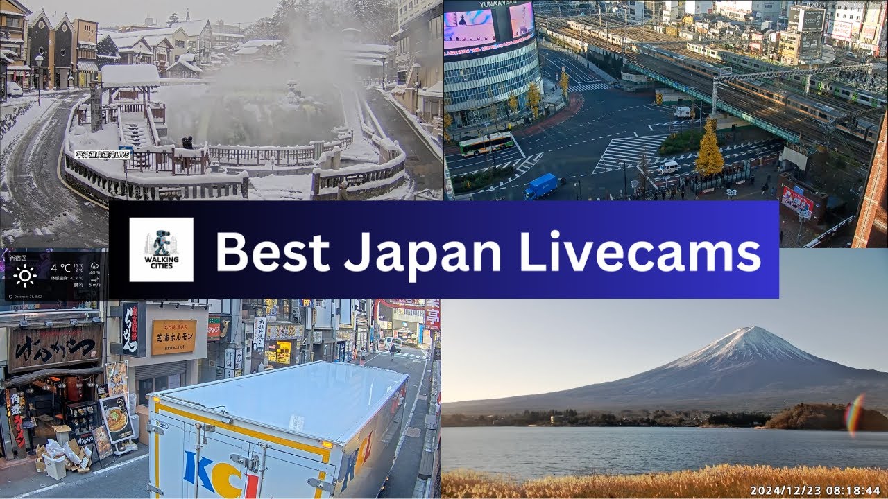 [[ LIVE ]] Best live cams around Japan. Tokyo, Kyoto, Osaka... Lo-Fi ...