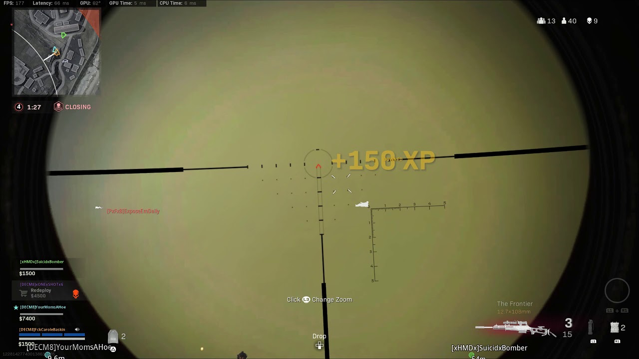 Call of Duty Warzone sniper clip. - YouTube