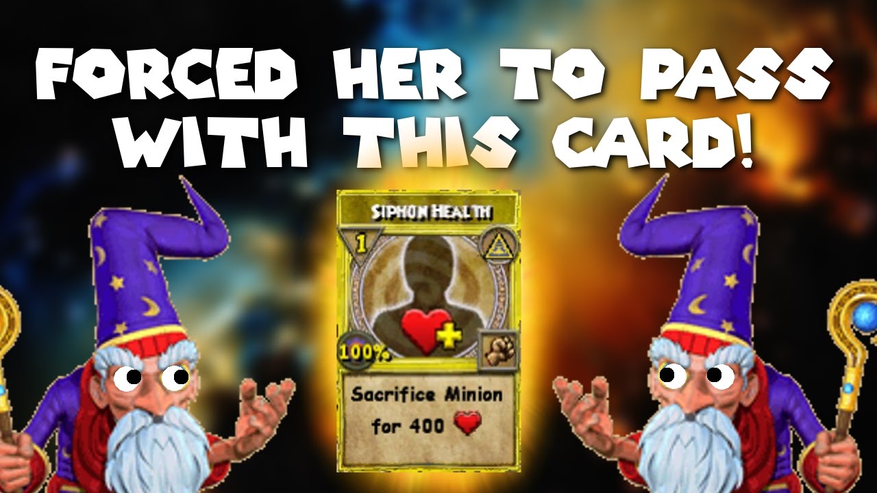 Wizard101 Myth PvP: TROLLING HARD WITH THIS ONE CARD - YouTube