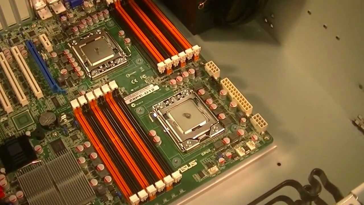 How to build a server computer: Part5 Installing CPU Cooling Units ...