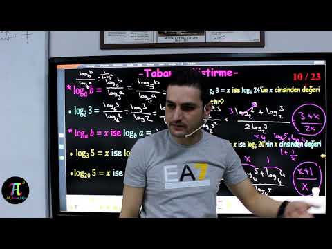 Logaritma 4(Taban Değiştirme) I Ali Ahsen Akti