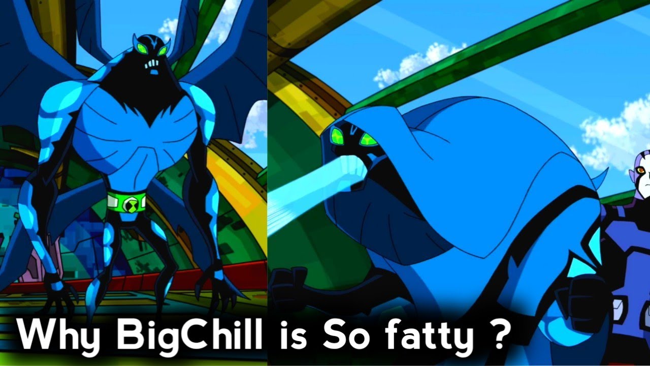 Why Big Chill is So Fatty in Ben 10 Omniverse ? || By Light detail ...