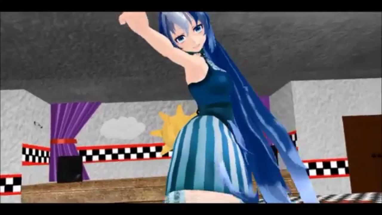 (mmd\htf\ fnaf) petunia vs mangle fight - YouTube