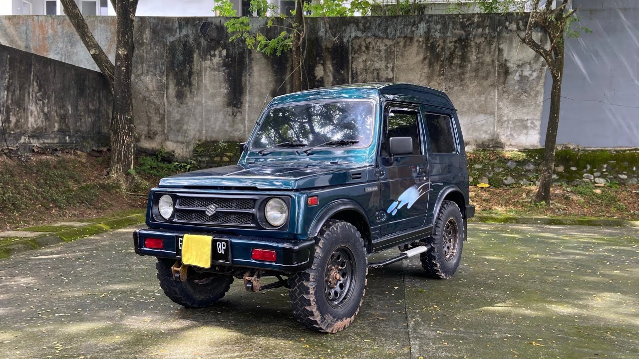 SUZUKI JIMNY KATANA 4X4 2001 | BISA OFFROAD TAPI KATANA - INDONESIA ...