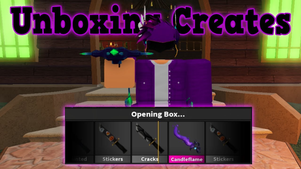 Unboxing 50+ Creates In the MM2 Halloween Event (INSANE LUCK) - YouTube