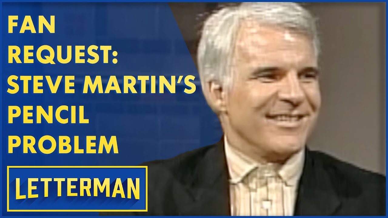 Steve Martin Letterman Show