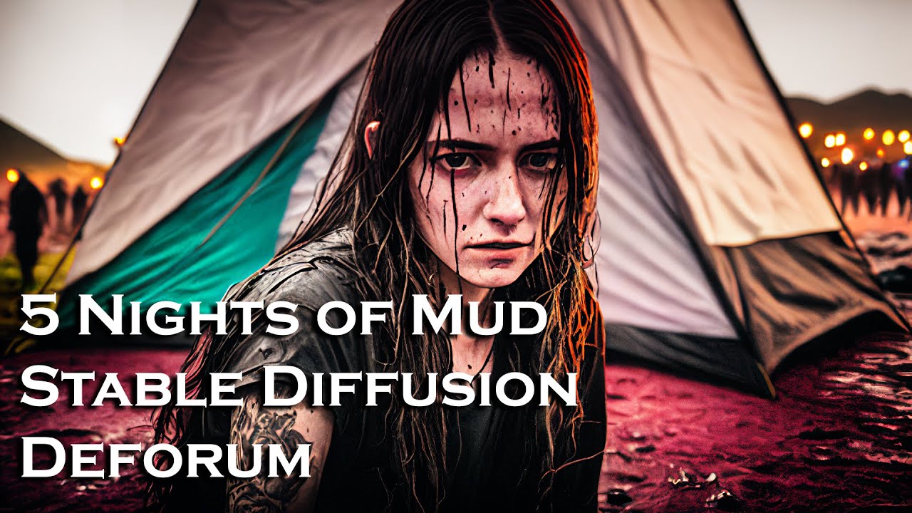 5 Nights of Mud ⛺ Stable Diffusion, Deforum - YouTube