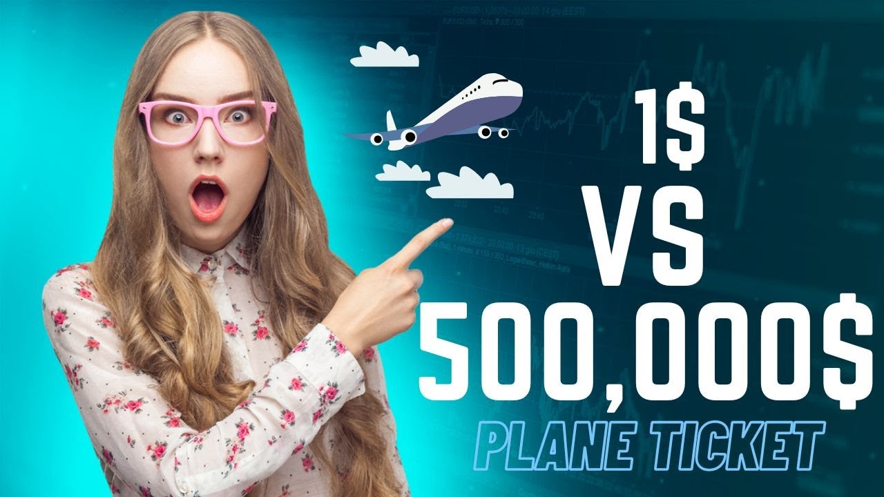 1$ Vs 500k $ Plane Ticket - YouTube