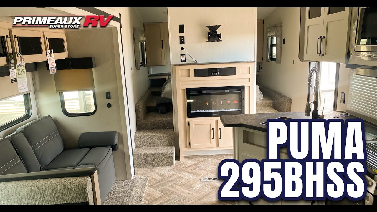 2023 Puma 295BHSS - Bunk room Fifth Wheel - YouTube