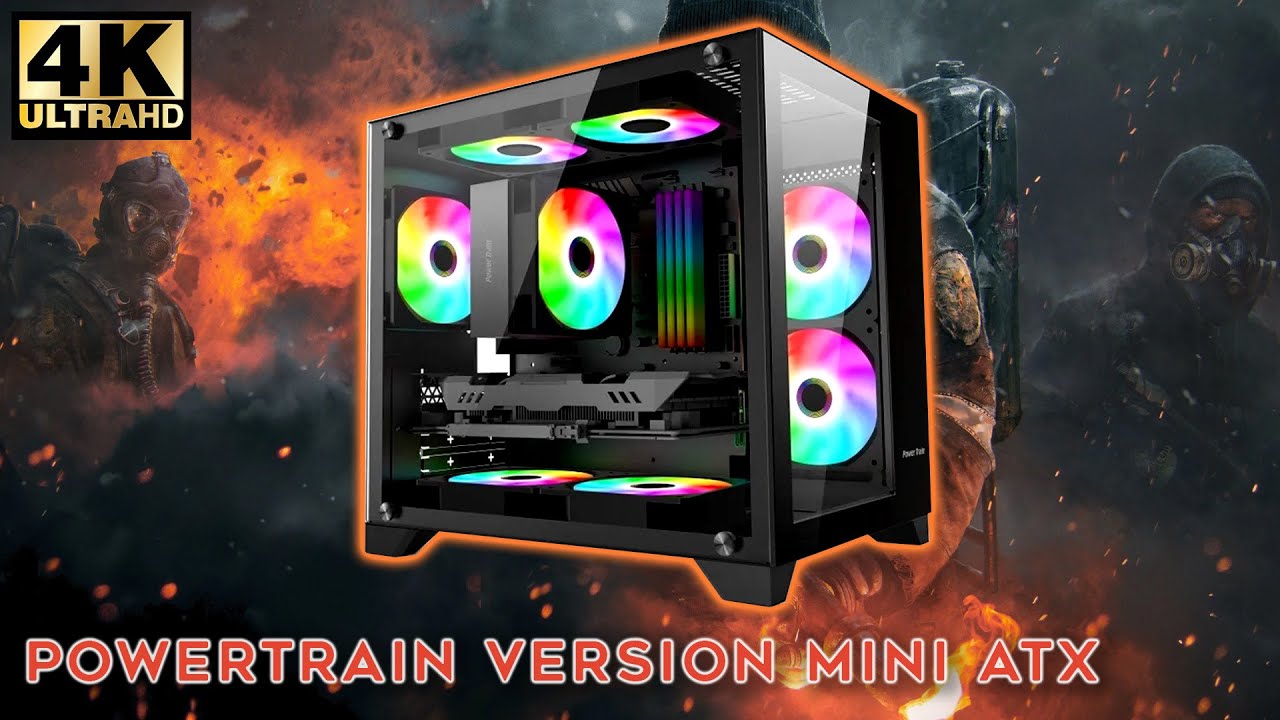 POWERTRAIN MINI, ahora si es para todos, versión micro ATX case tipo ...