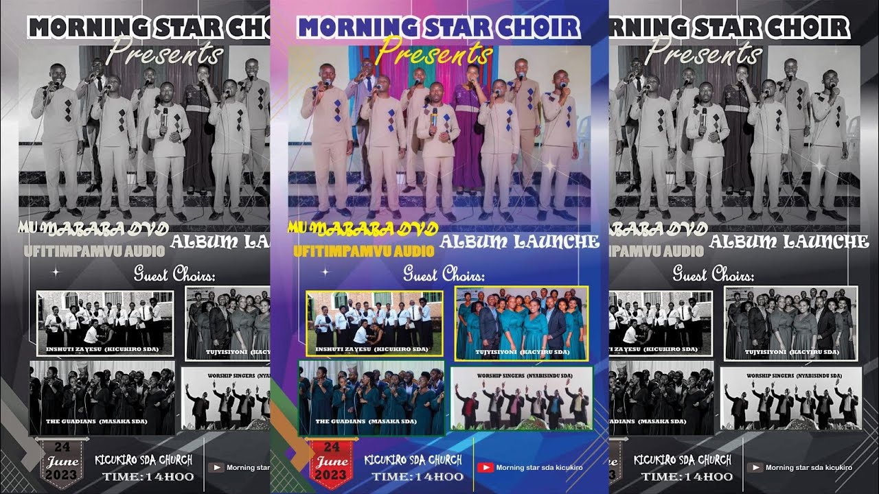 MORNING STAR CHOIR | ALBUM LAUNCHING | MU MABABA DVD VOL 1 ...