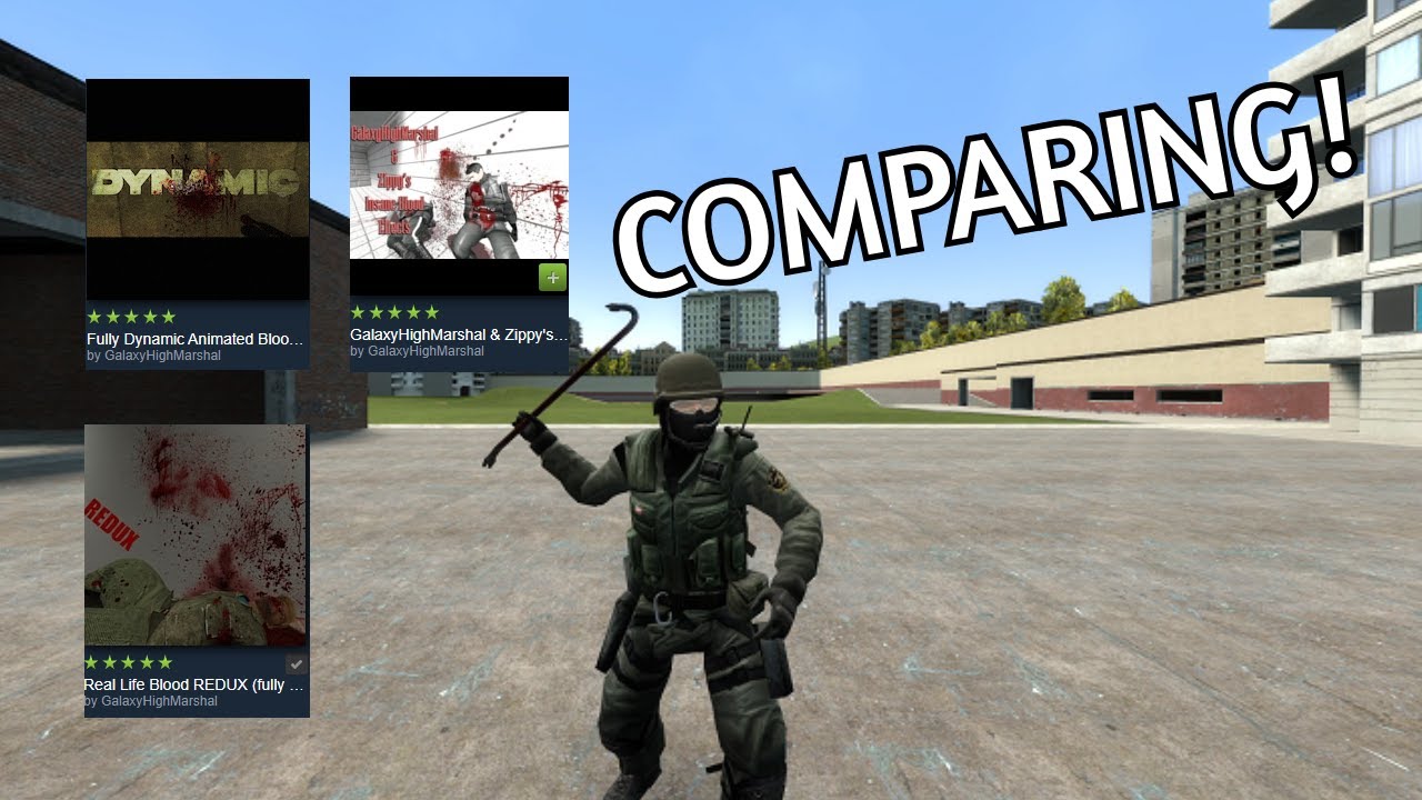 COMPARING Different BLOOD MODS! - YouTube