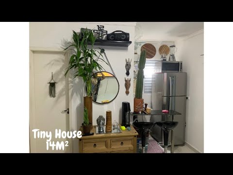 Tour na minha Kitnet de 14 ㎡ 🏠🏚🏢 - YouTube