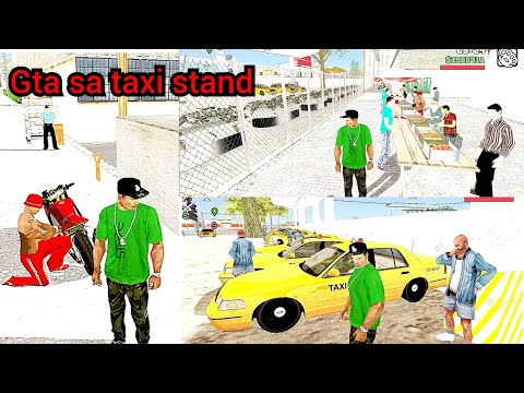 gta sa taxi driver and stand mod / in Android / sitement gaming