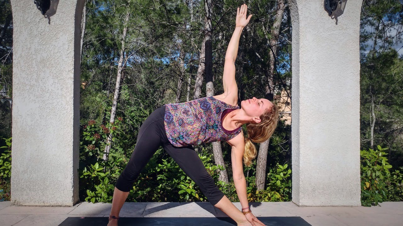 30 minutes Yoga stretch for flexibility and stress releasing - YouTube