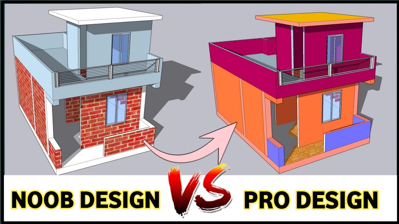 PRO Design Vs Noob Design - YouTube