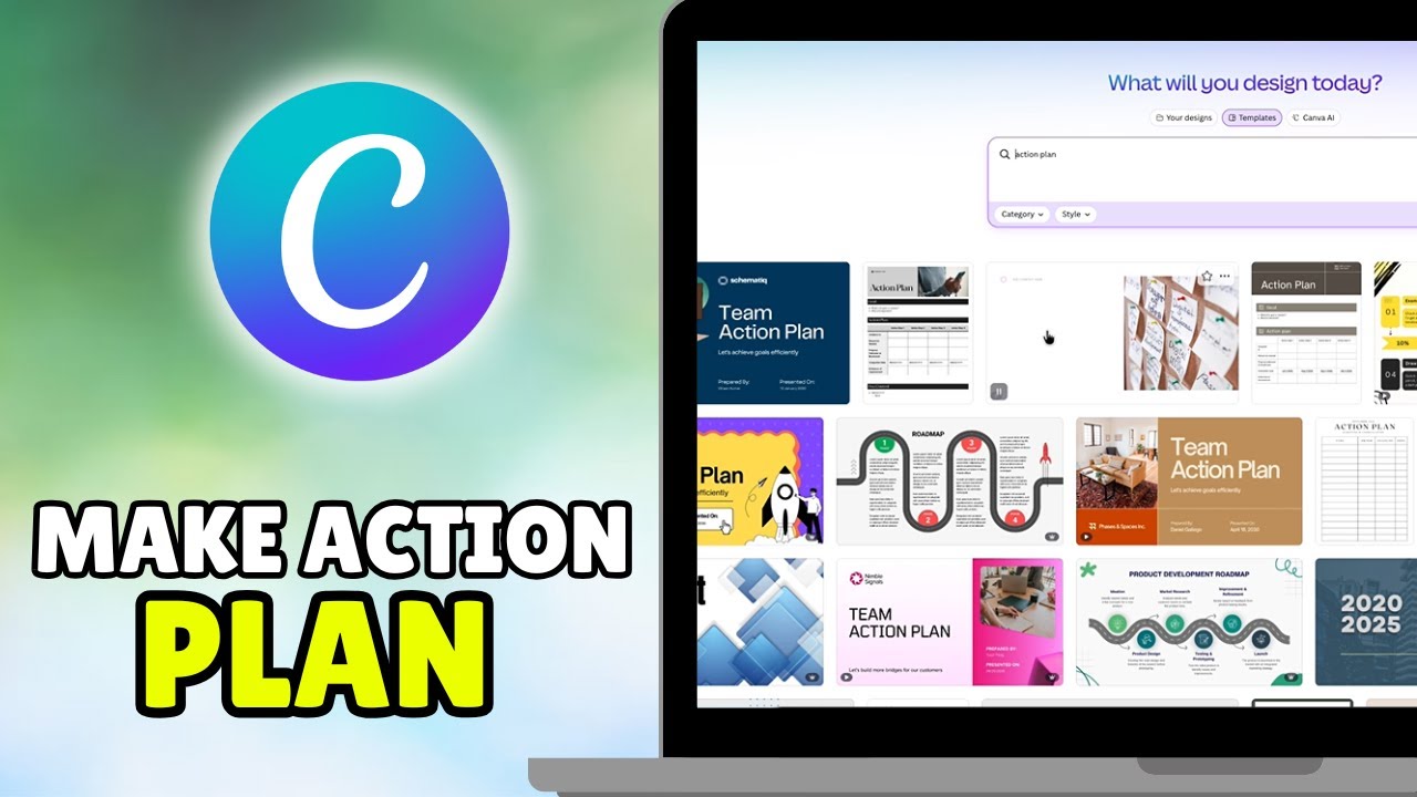 How To Make Action Plan In Canva (2026) – Full Guide - YouTube